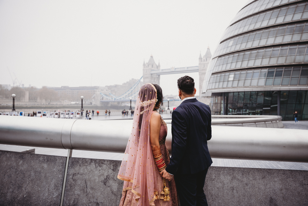 An Intimate Indian Wedding Near London Bridge | Rangefinder
